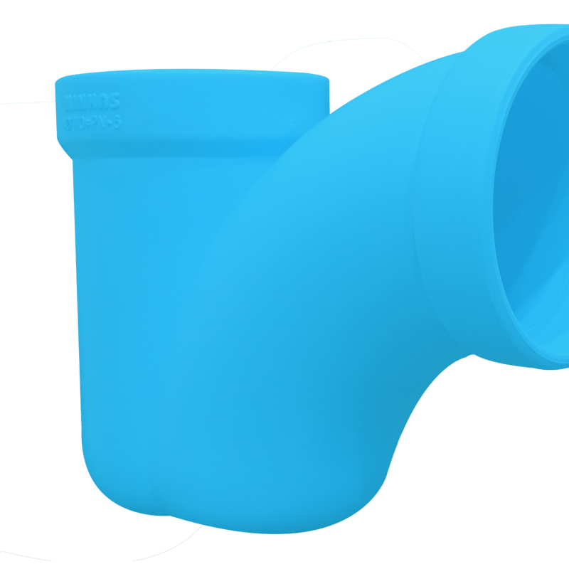 Flat P-Trap 110mm – Minhaspipe