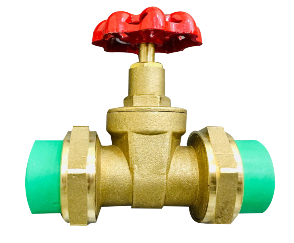 Union Gate Valve Brass 20mm – Minhaspipe